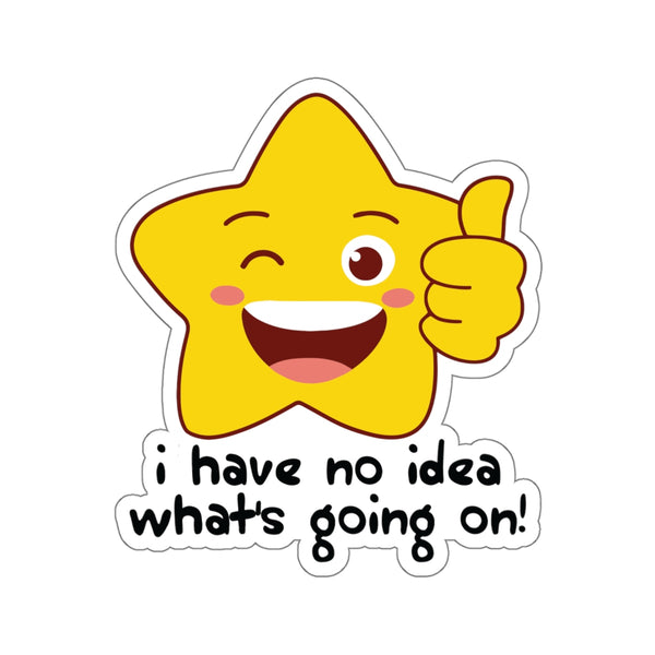 No Idea Sticker – TryHard.Cool